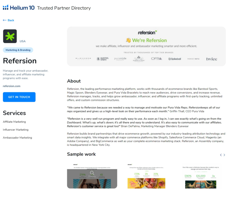 Helium 10’s New Trusted Partner Directory is Finally Here!