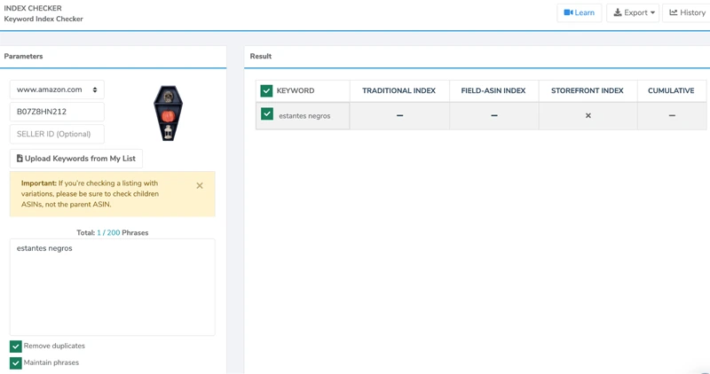 Amazon Product Ranking Tool | Amazon Listing Optimization Tool | H10