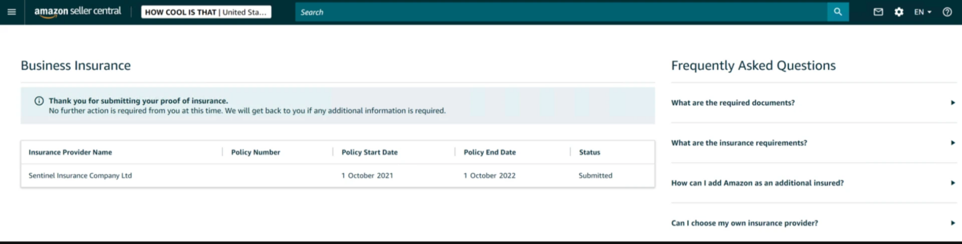 Amazon Insurance Requirements For Sellers: FAQ’s | Helium 10