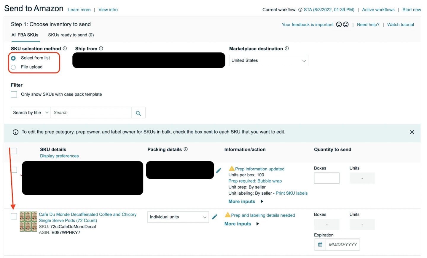 How to Use the New “Send to Amazon” Workflow for FBA Shipments | Helium 10