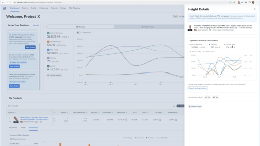 Introducing Insights Dashboard for Amazon Sellers | Helium 10