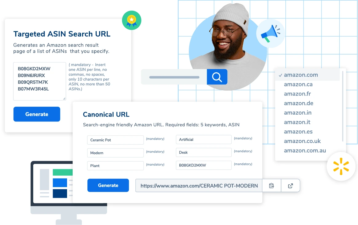 Free Amazon & Walmart URL Builder/Generator | Helium 10