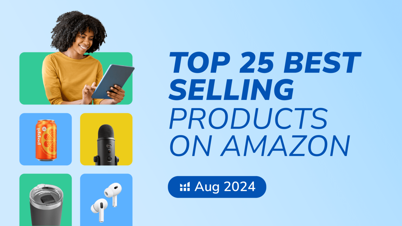 Top 25 Best Selling Products on Amazon in August 2024 | Helium 10