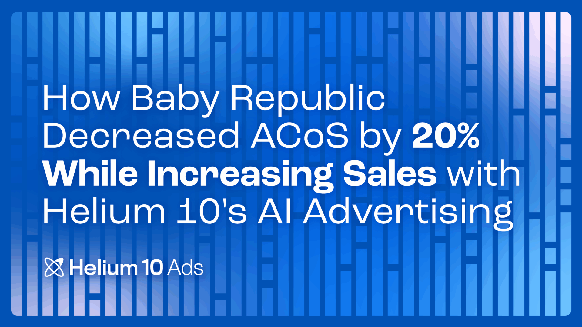Learn How Baby Republic, Distributor of The Elf on the Shelf®, Cut ACoS ...